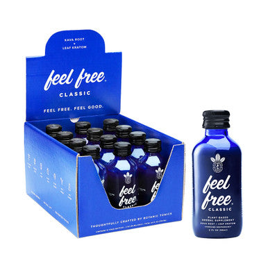 Botanic Tonics Feel Free Tonic Classic Kava + Kratom Extract Shot ...