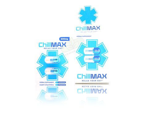 Chill Max & Poppers - Relax + Energy 600MG Capsules 2 Caps Per Pack ...